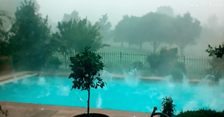 While They Film This MASSIVE Hail Storm, Pay Close Attention To That ...