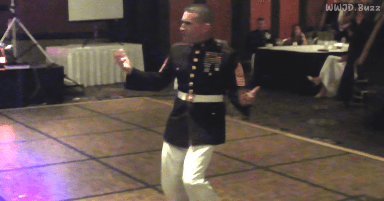 When These Marines Got On That Stage And Started Dancing, The Crowd ...