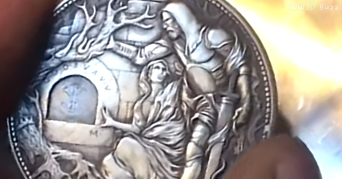 Amazing Coin Art Piece Holds A Secret Holy Grail | WWJD