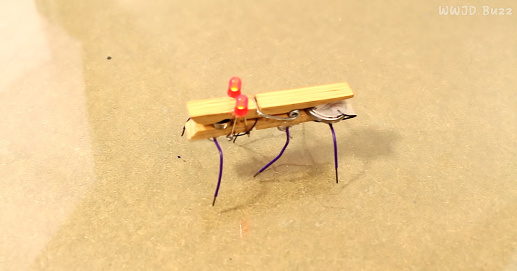How to Make a Mini Robotic Bug From Household Items – WWJD