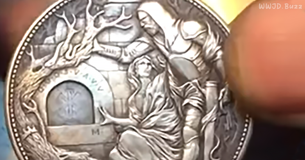 Amazing Coin Art Piece Holds A Secret Holy Grail – WWJD