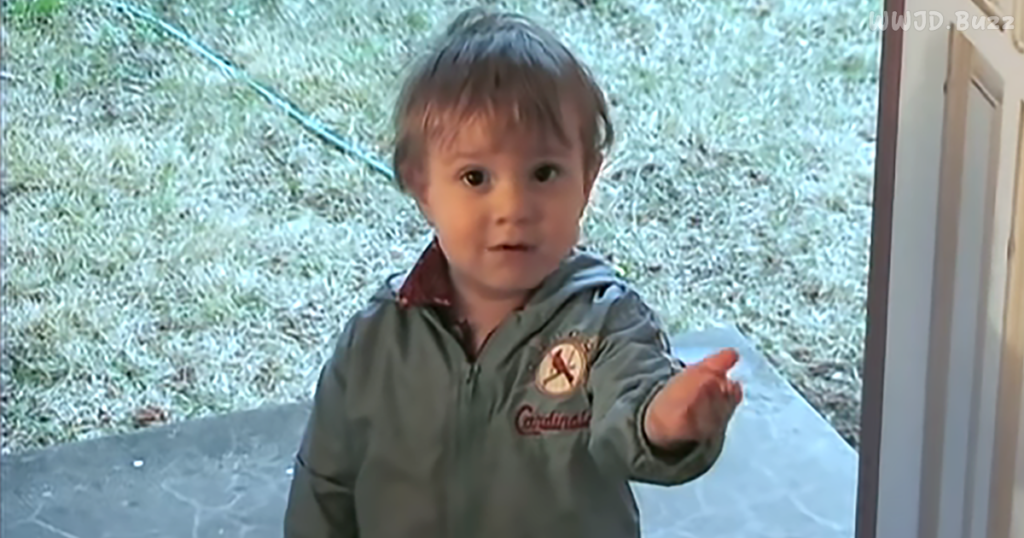 Little Salesboy Is in Action. Would You Buy What He’s Selling? – WWJD