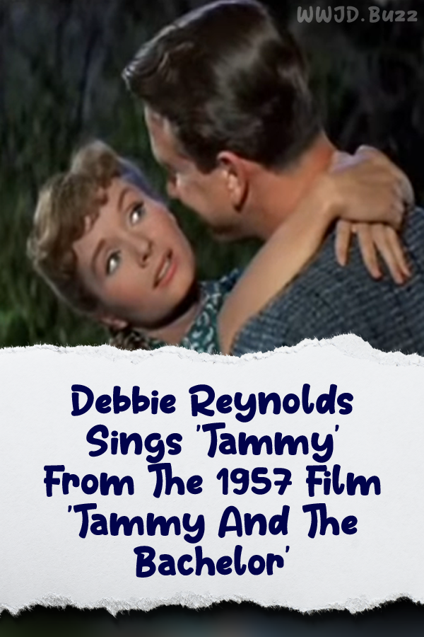 PIN-A 2118 Debbie Reynolds Sings 'Tammy' From The 1957 Film 'Tammy And ...