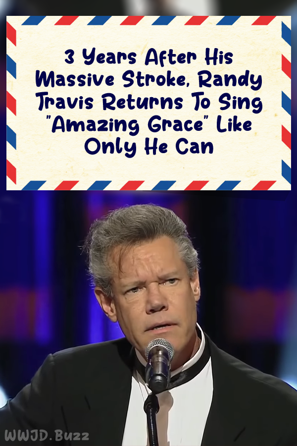 PIN-B 1869 3 Years After His Massive Stroke, Randy Travis Returns To ...