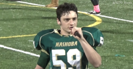 High School Football Player Sings National Anthem With Surprising Voice ...