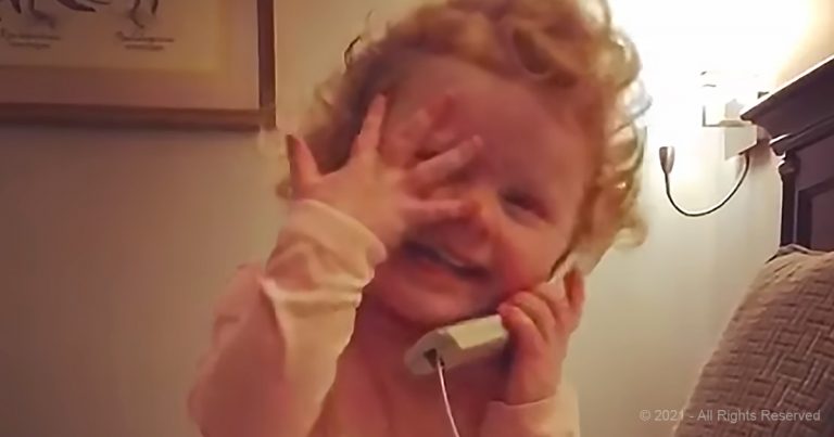 Toddler has adorable phone call... from her imaginary friend | WWJD