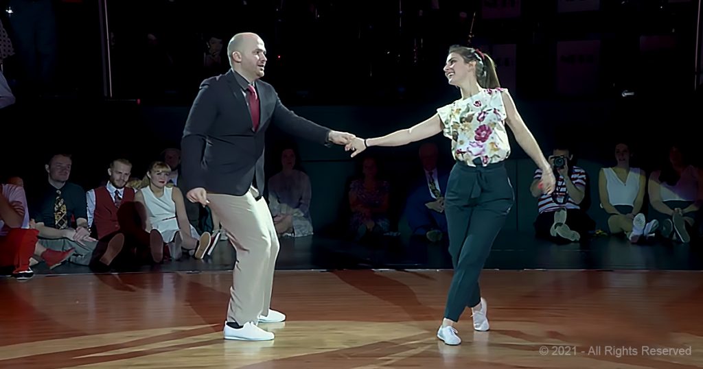 Swing dancing couple defies gravity in jaw-dropping ways – WWJD