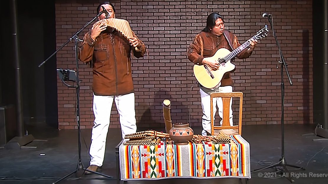 Native American brothers spin ‘Sound of Silence’ to hair-raising level ...
