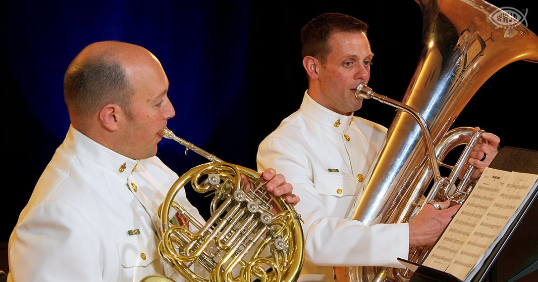 Navy brass band performs sensational ‘Colonel Bogey March’ – WWJD