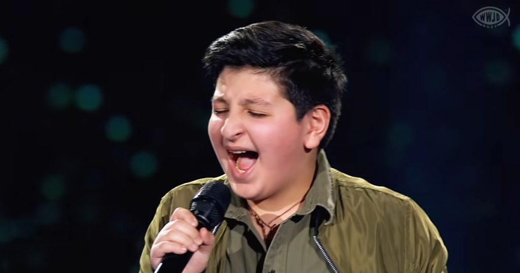 12-year-old boy moves ‘The Voice’ judges with an amazing performance of ...