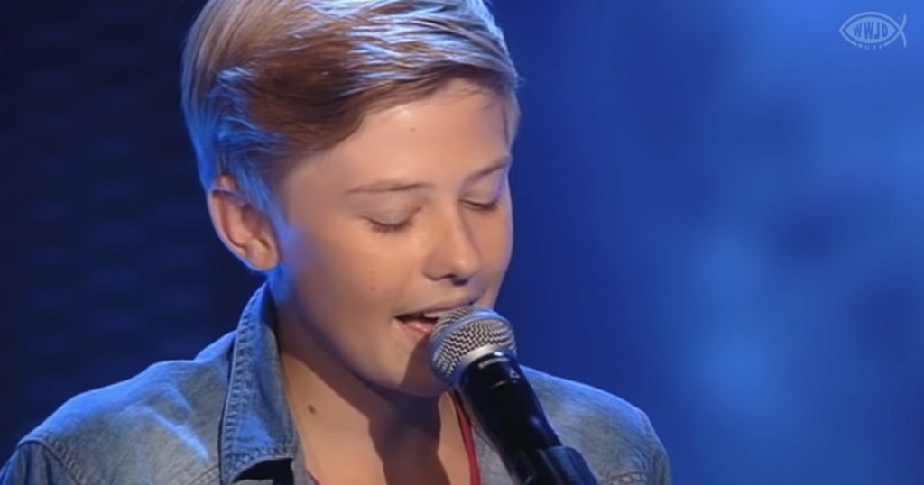 14-year-old Dutch boy sings ‘All Of Me’ on ‘The Voice’ – WWJD