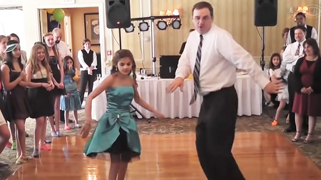 With great dance moves, a Scottish toddler lights up a wedding | WWJD