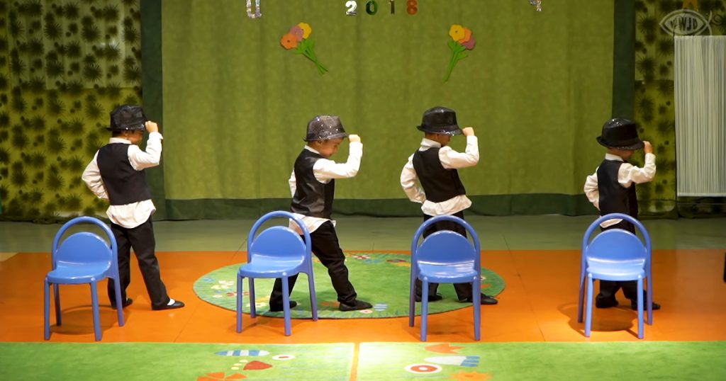 4 preschool boys with bow ties perform the cutest dance ever – WWJD