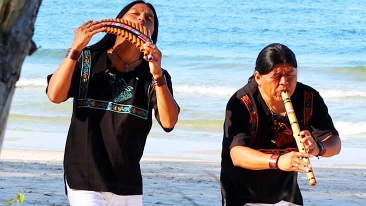 Native American brothers spin 'Sound of Silence' to hair-raising level ...
