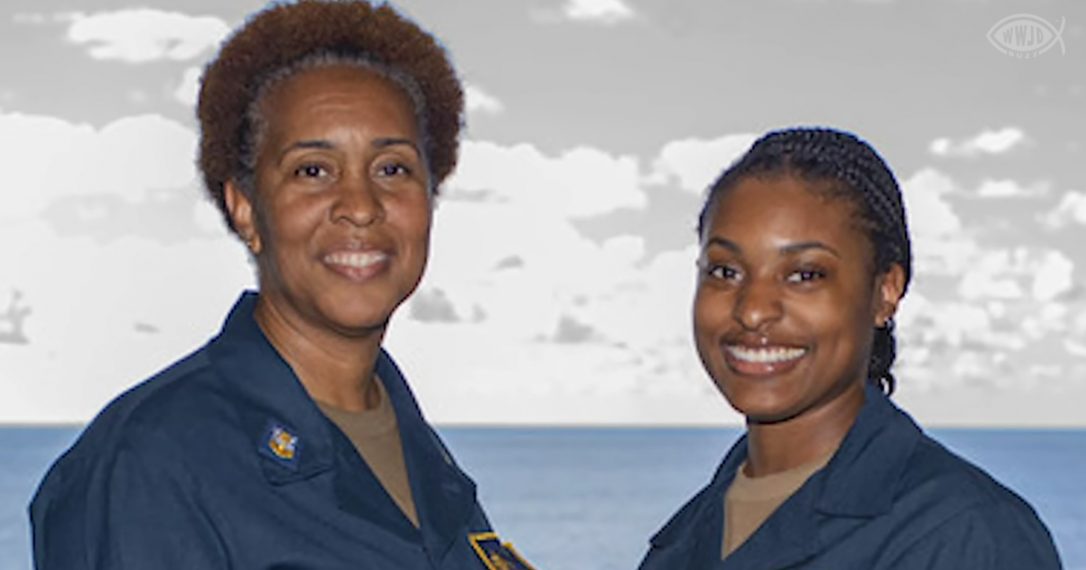 Proud daughter follows her mother’s footsteps in the Navy – WWJD