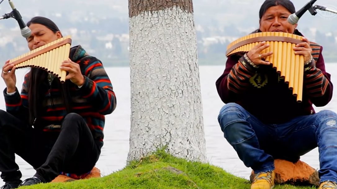 Native American brothers spin ‘Sound of Silence’ to hair-raising level ...