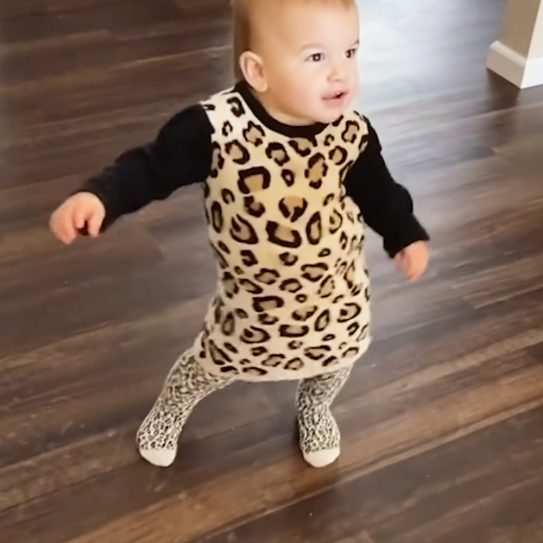 Mom records her baby dancing to all types of music. – WWJD
