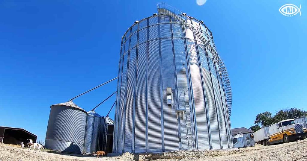 Choir singing inside an empty grain silo is beautiful beyond words – WWJD