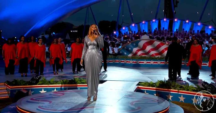 Gospel singer Yolanda Adams belts out amazing ‘Battle Hymn Of The ...