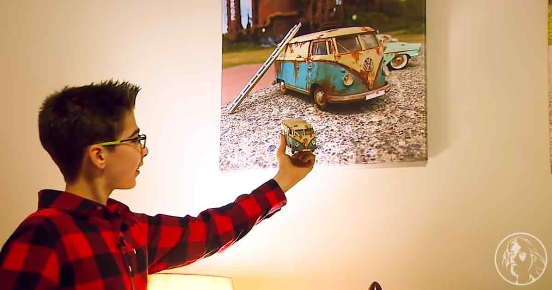 Autistic boy’s stunning photography transforms mini cars to life-size ...