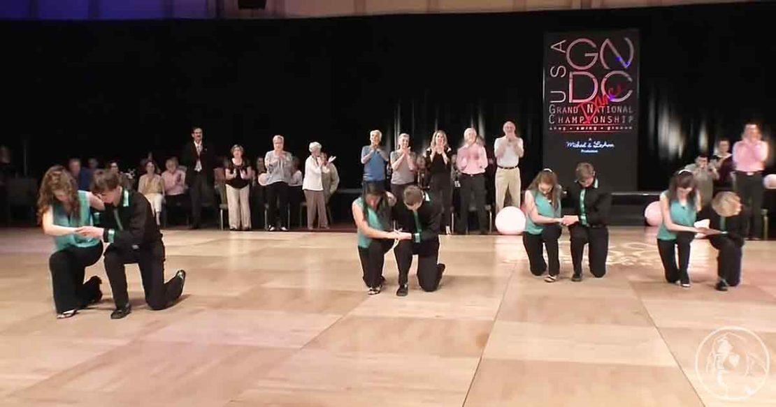 Shag dance team easily earns 1st place with their startling routine – WWJD