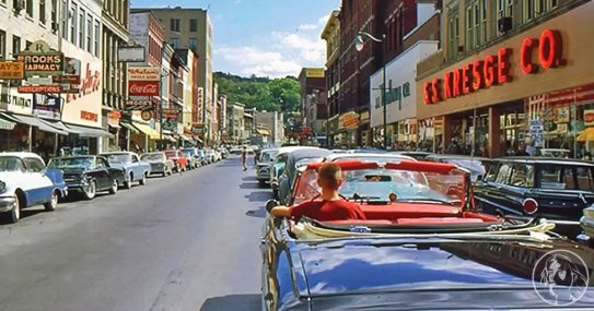 Remembering Main Street in the 1950s with 65 Charms – WWJD