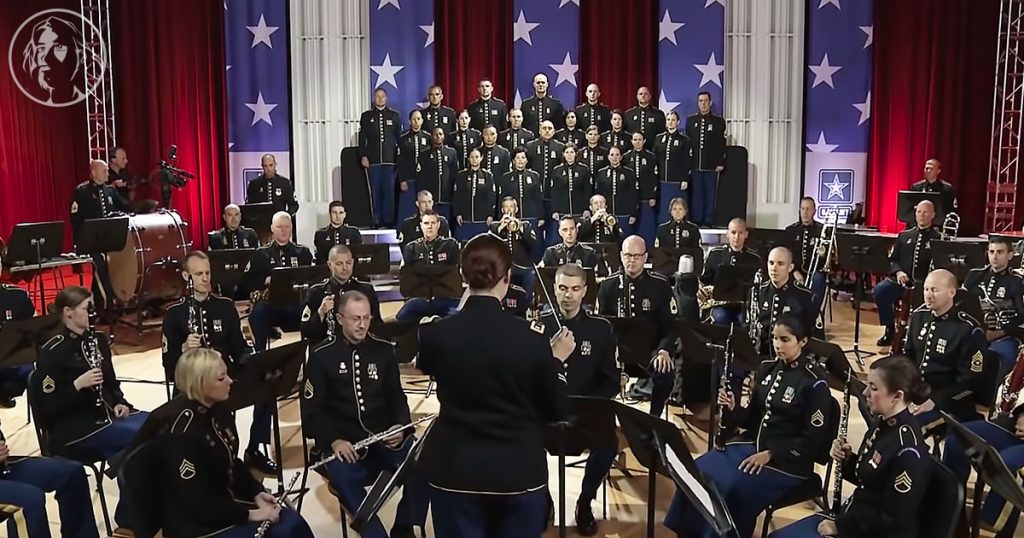 Harmonic Echoes from the Army, Singing Epic ‘Battle Hymn of the ...